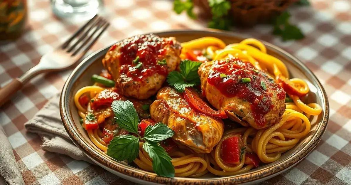 Como Fazer Frango Caipira Com Macarrão?