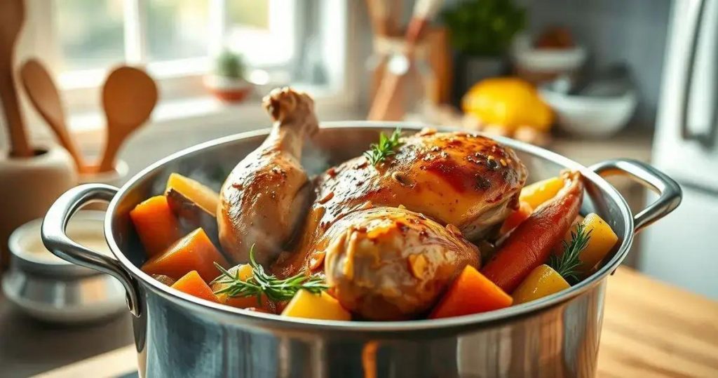 Como Fazer Frango Cozido Na Panela Normal?