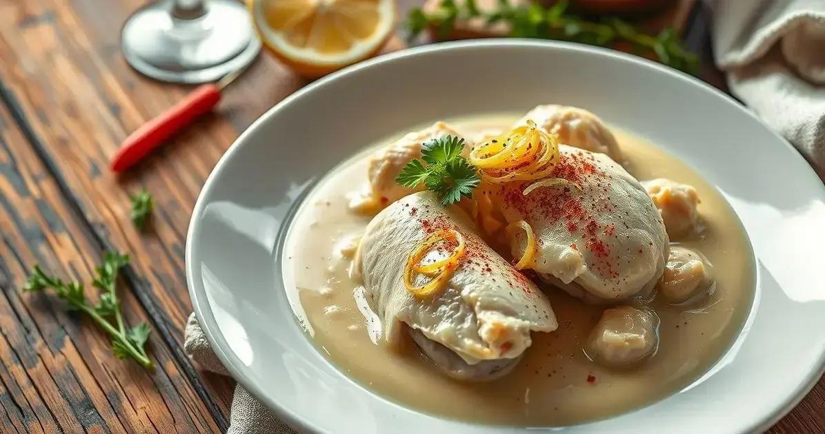 Como Fazer Frango De Molho Branco?