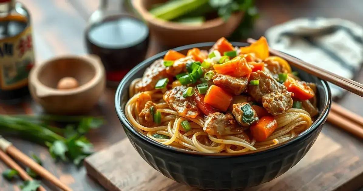 Como Fazer Massa Chinesa Com Frango?