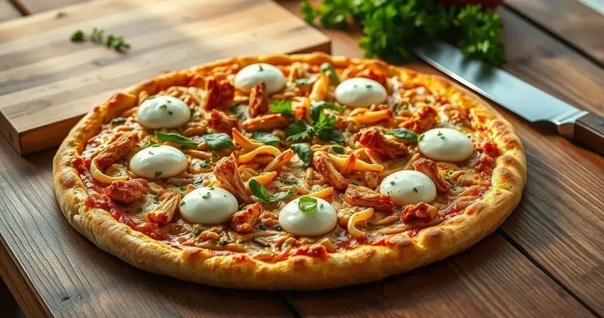 Como Fazer Pizza Frango Catupiry?