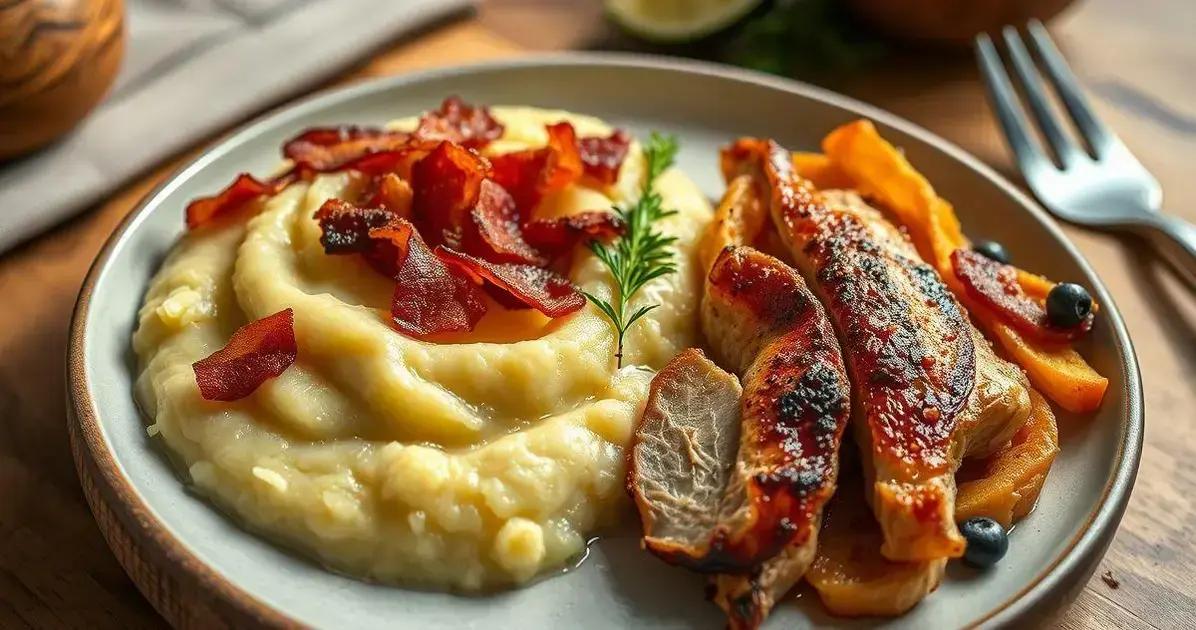 Como Fazer Purê De Batata Com Frango E Bacon?