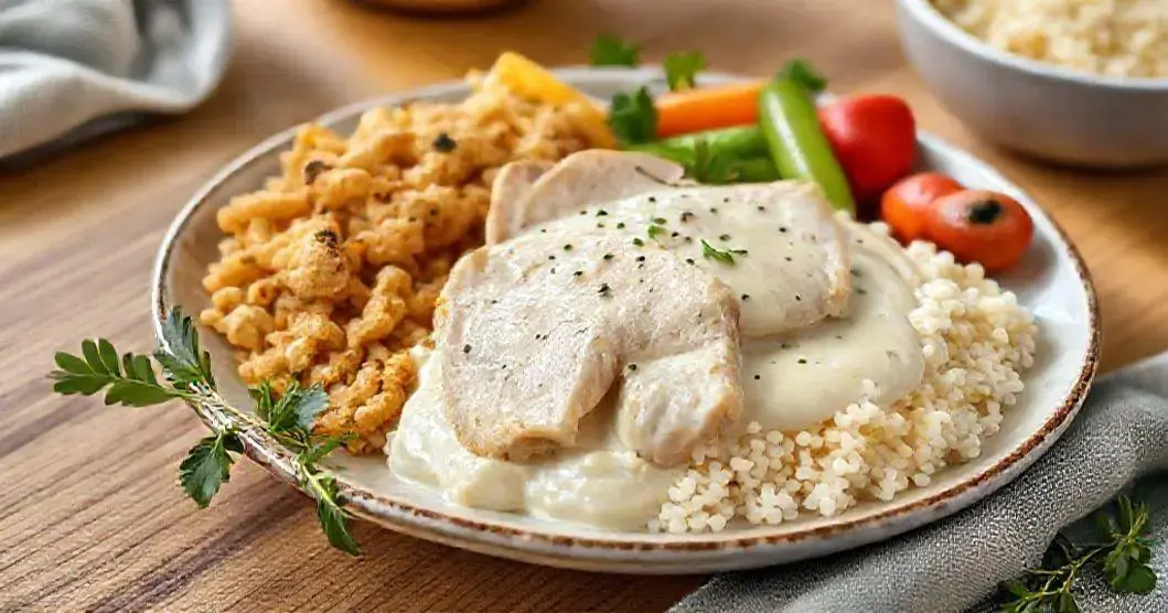 Como Fazer File De Frango Com Creme De Leite? - Fricassê De Frango